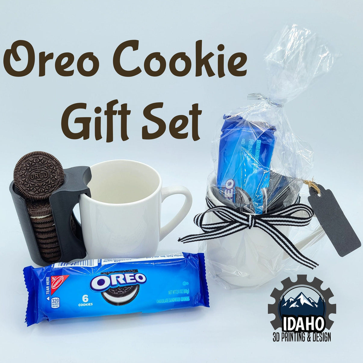 Oreo Cookie Gift Set | Cookie Holder – Idaho 3D Printing & Design