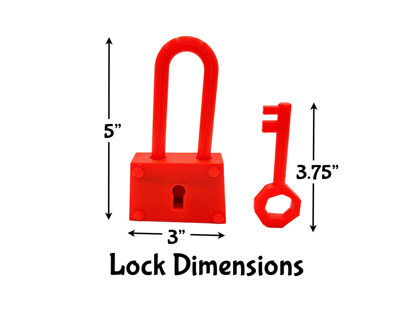 Hello Neighbor - Lock and Key - 6 Pack – Idaho 3D Printing & Design